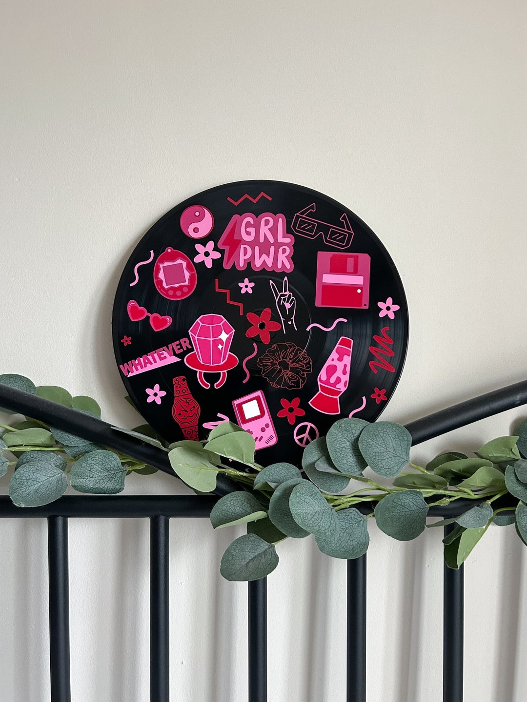 Vinyl Record | Repurposed | 90s Throwback, Retro, Nostalgia - Etsy