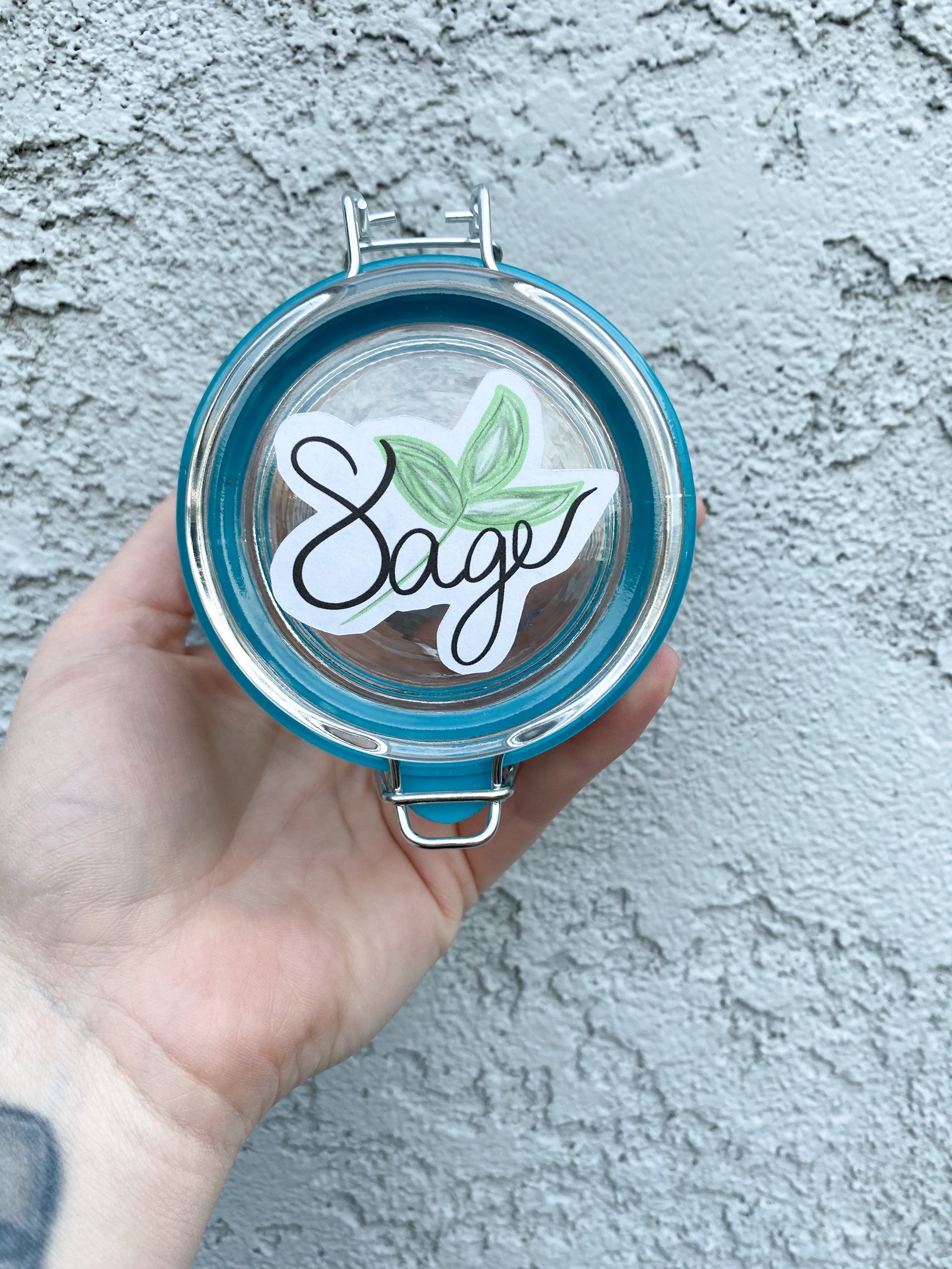 Sage Sticker Water Bottle Sticker Laptop Sticker - Etsy UK