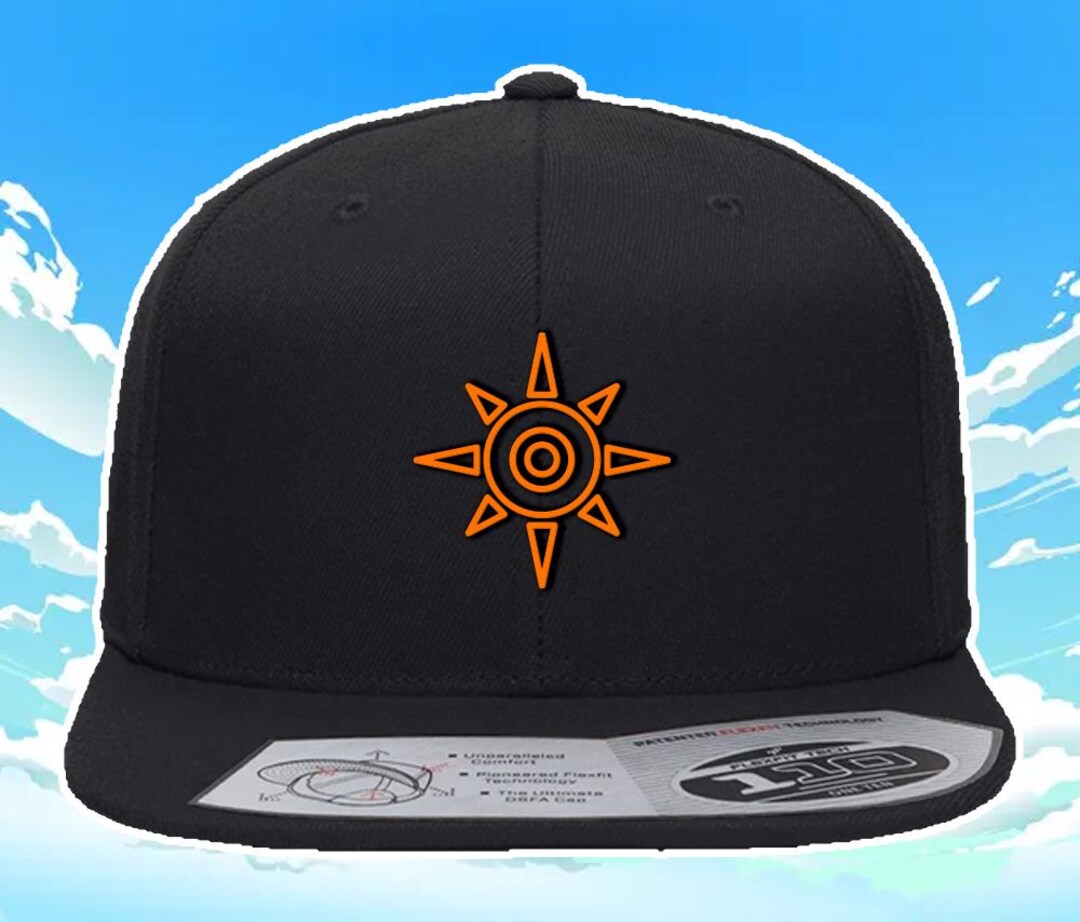 Digimon Adventure Crest of Courage Embroidered Baseball Cap, Solid ...