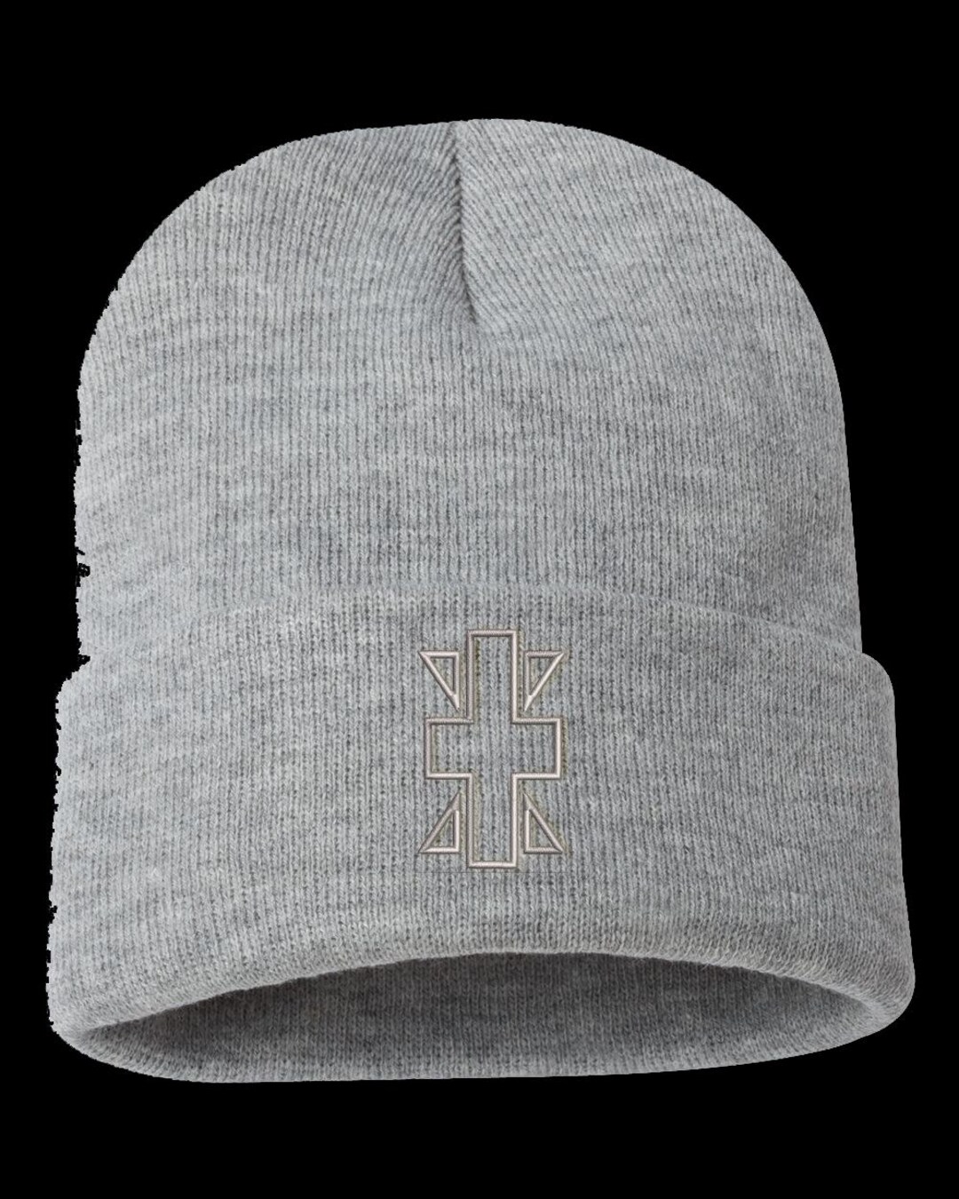 Digimon Crest of Reliability Cuffed Logo Beanie | Black, White or ...