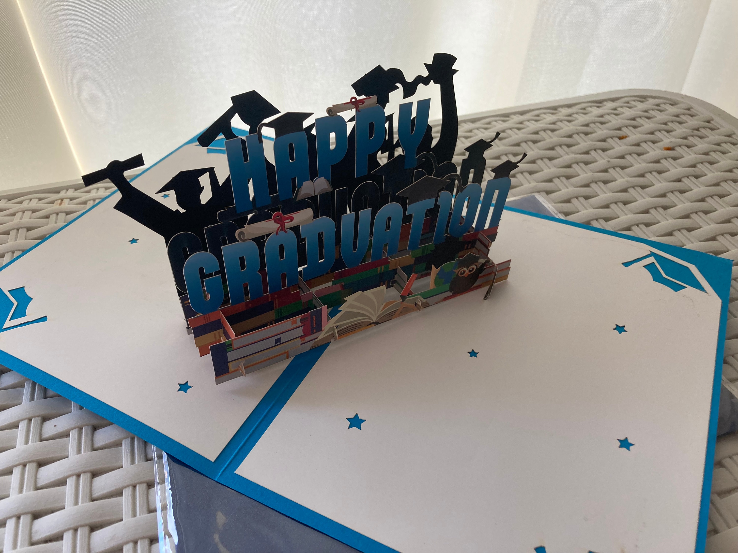 Pop up Fantastic 3D Graduation Card - Etsy UK