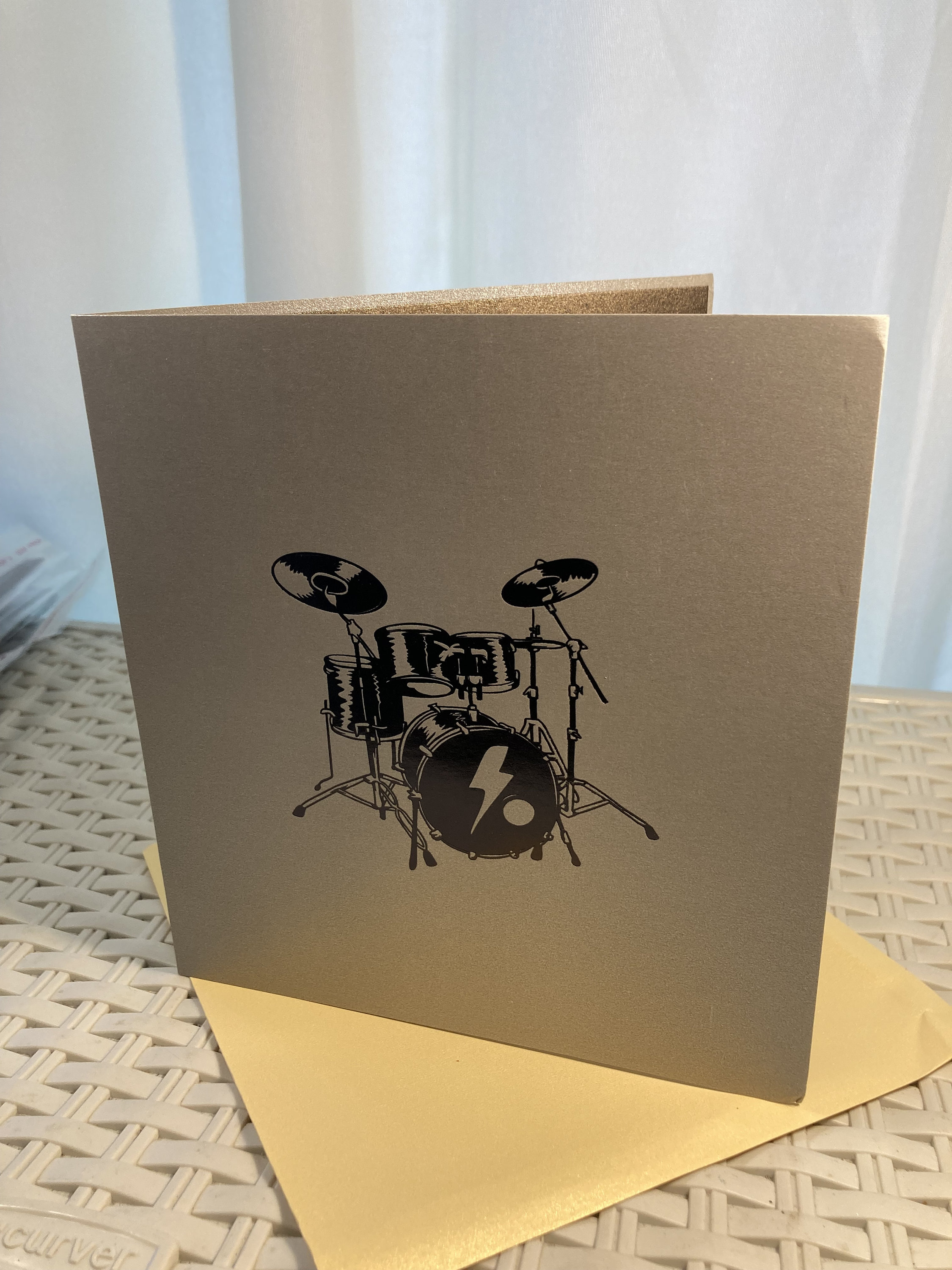 Pop up 3D Drum Kit - Etsy UK