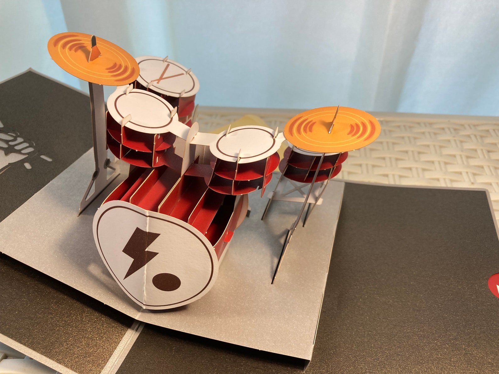 Pop up 3D Drum Kit - Etsy UK
