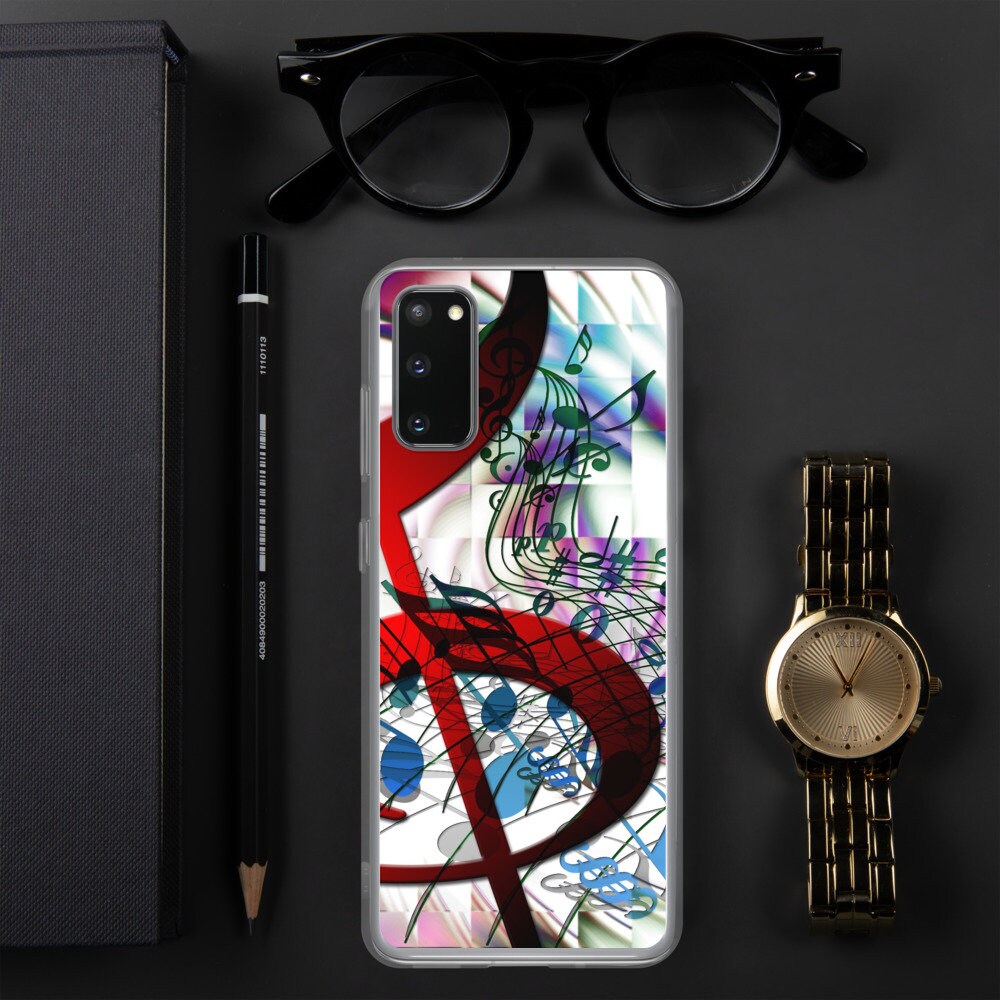 Music Notes Phone Case For Samsung Aesthetic Music Art Print | Etsy
