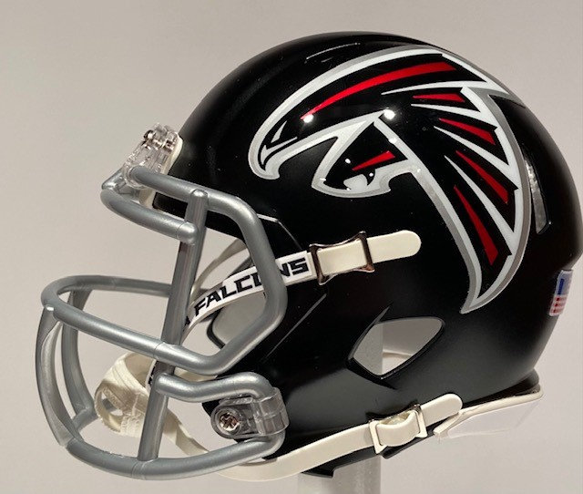 Atlanta Falcons Custom Mini Riddell Football Helmet Calvin - Etsy UK