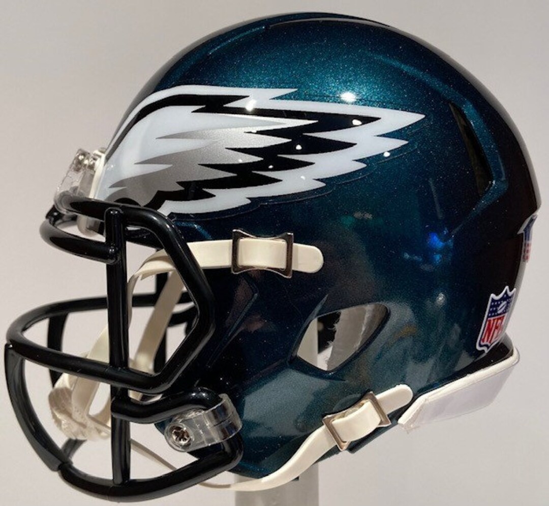 Philadelphia Eagles Nolan Smith Custom Mini Riddell Football Helmet ...
