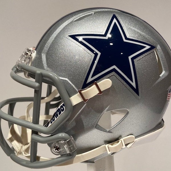 Dallas Cowboys Mini Helmets - Etsy