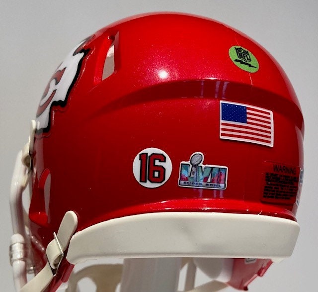 Kansas City Chiefs 2022/23 NFL Super Bowl 57 Custom Riddell Mini ...