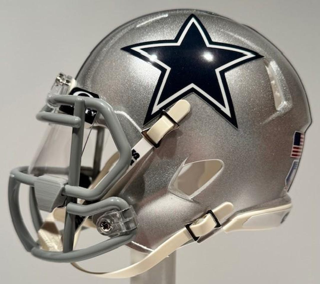 Dak Prescott Dallas Cowboy Military Appreciation 2024 Mini Football ...