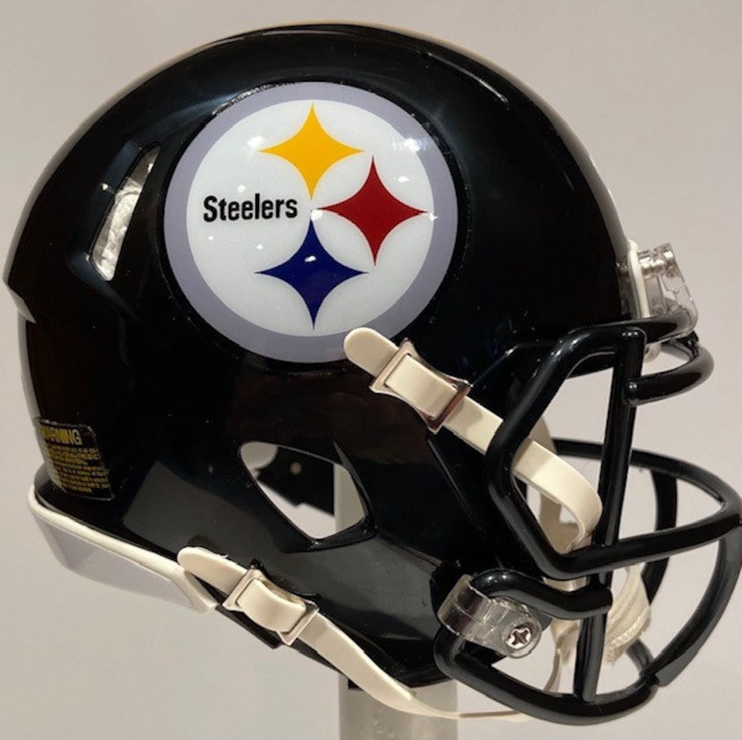 Pittsburgh Steelers 2023 Custom Mini Riddell Football Helmet Joey ...