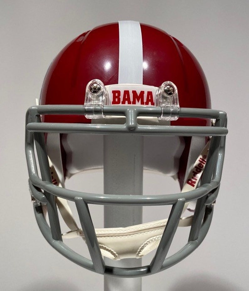 Alabama Crimson Tide Custom Mini Helmet National Champions - Etsy