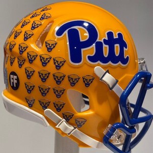 Pitt Panthers Kenny Pickett Custom Mini Football Helmet - or Any Player ...
