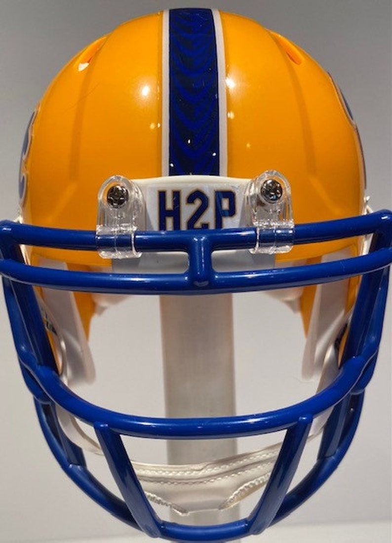 Pitt Panthers Kenny Pickett Custom Mini Football Helmet - or Any Player ...