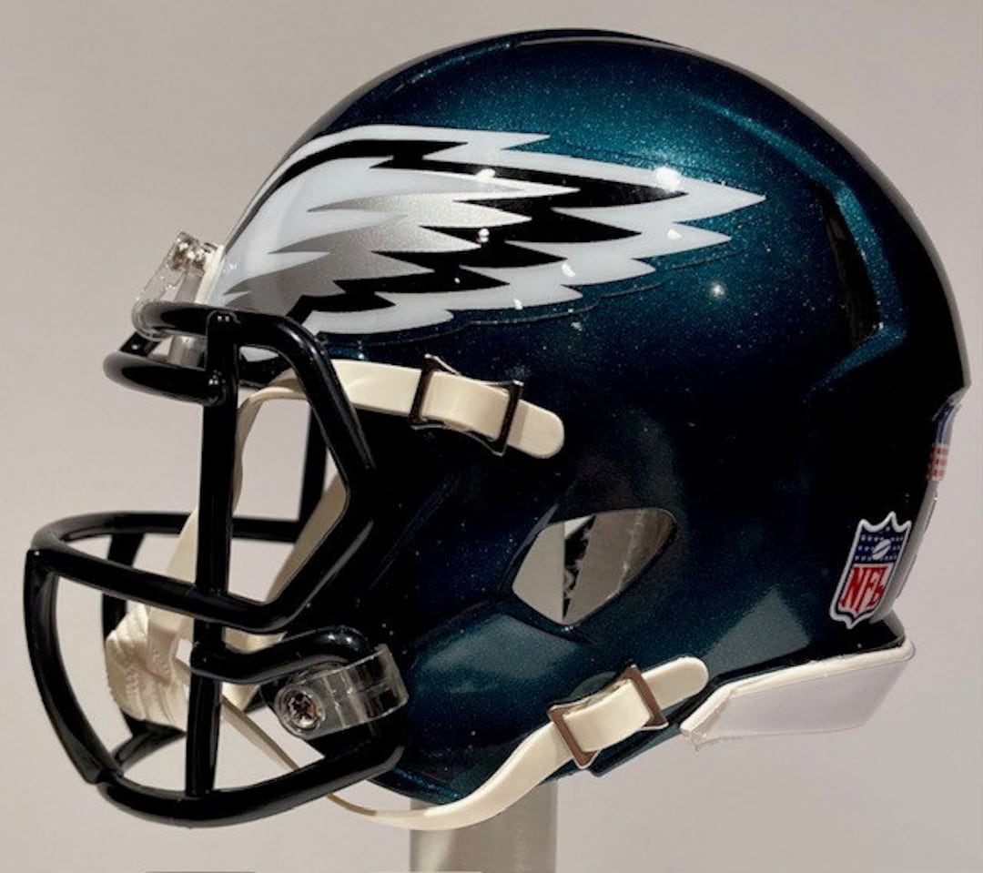 Philadelphia Eagles Kelee Ringo Custom Mini Riddell Football Helmet ...