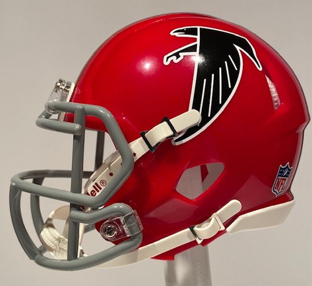 Atlanta Falcons Vintage 1966-70 MINI Custom Riddell Football Helmet - Etsy