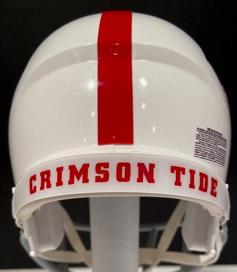 Alabama Crimson Tide Riddell Mini Alternate White Football | Etsy