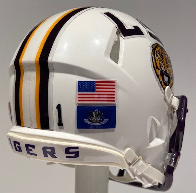 Lsu White Helmet We All Remember LSU’s Silent Season