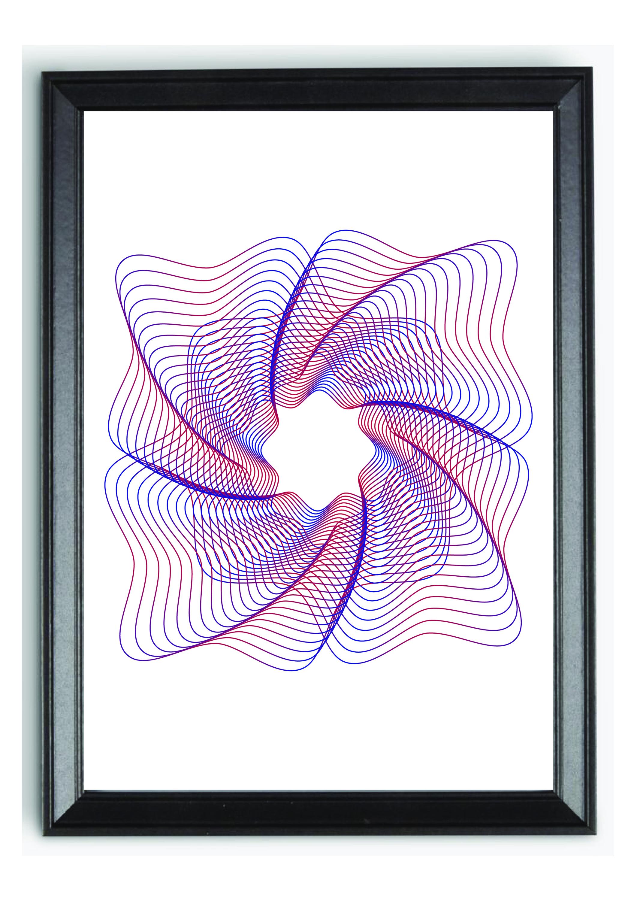 Original Digital Spiral Artworks, Spirograph Art, Digital File ...