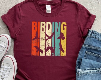 Birdwatching T Shirt - Etsy