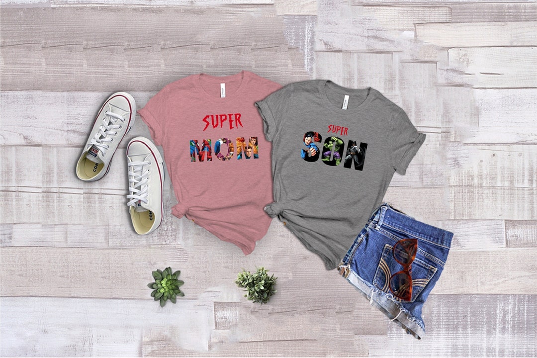 Superhero Mom Shirt, Super Mom Shirt, Mother's Day Shirt, Super Hero ...