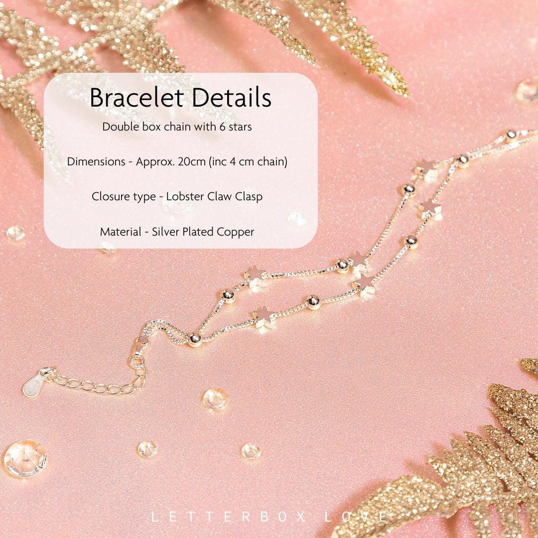 Silver Friendship Bracelet | Best Friend Gift | Bestie Birthday ...
