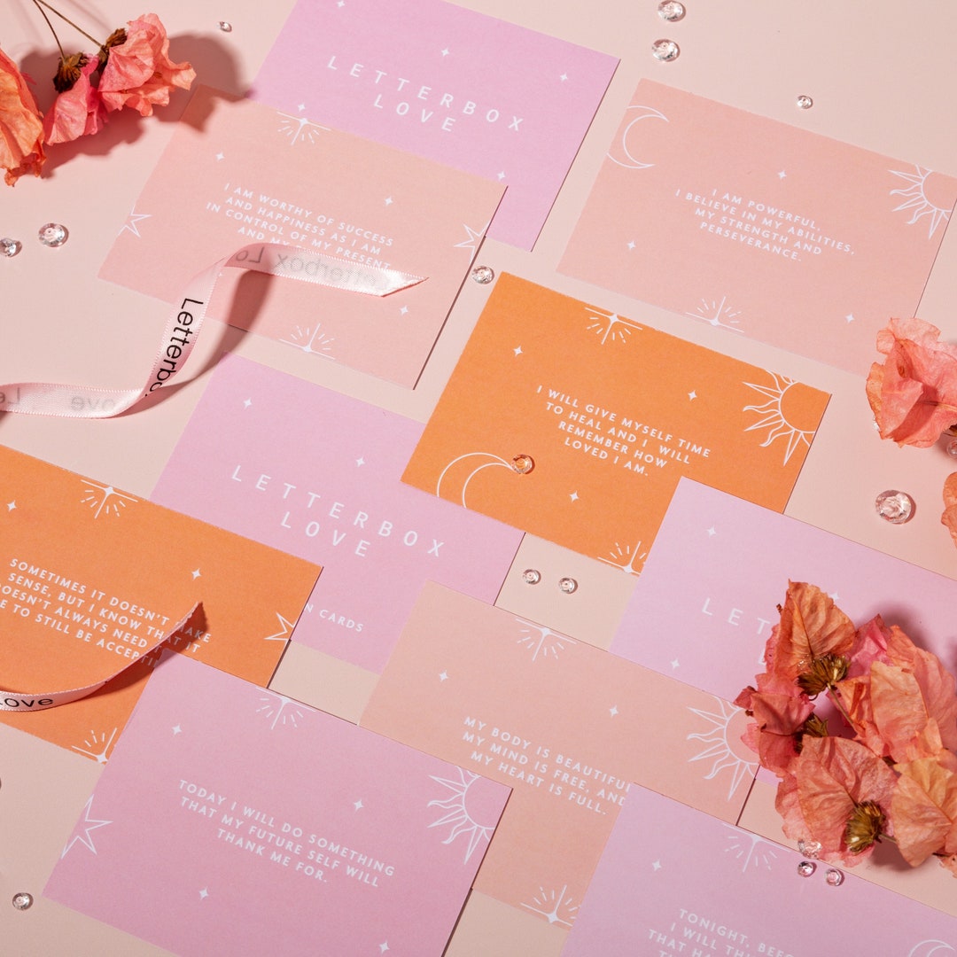 Affirmation Cards | Mindfulness Cards | Wellness Cards| Positive ...