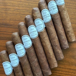 Personalized Custom Wedding Cigar Bands Sticker Wraps Cigar Labels ...