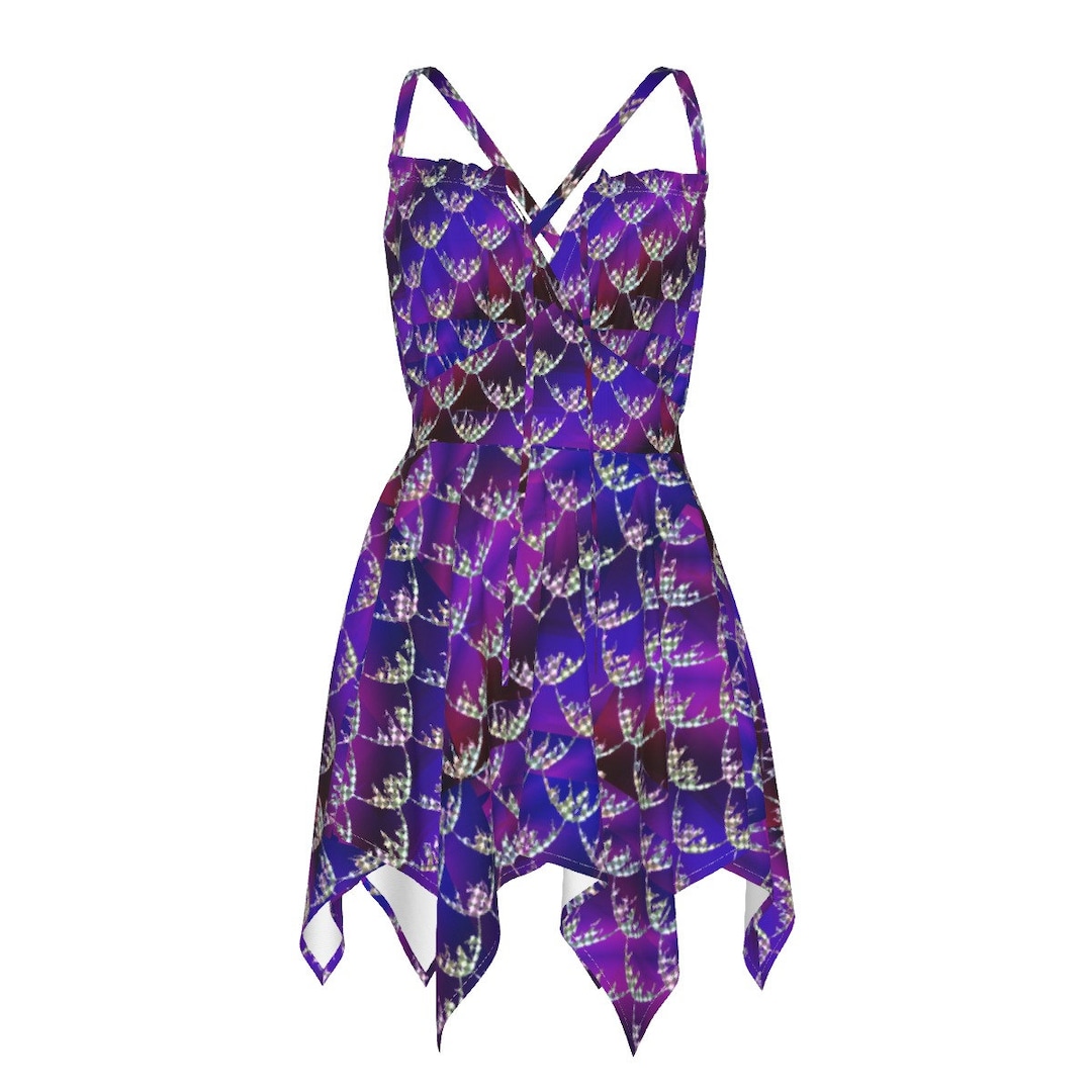 Mermaidcore Dress, Voidpunk Alien Dress, Gothic Fairycore, Alien Core ...