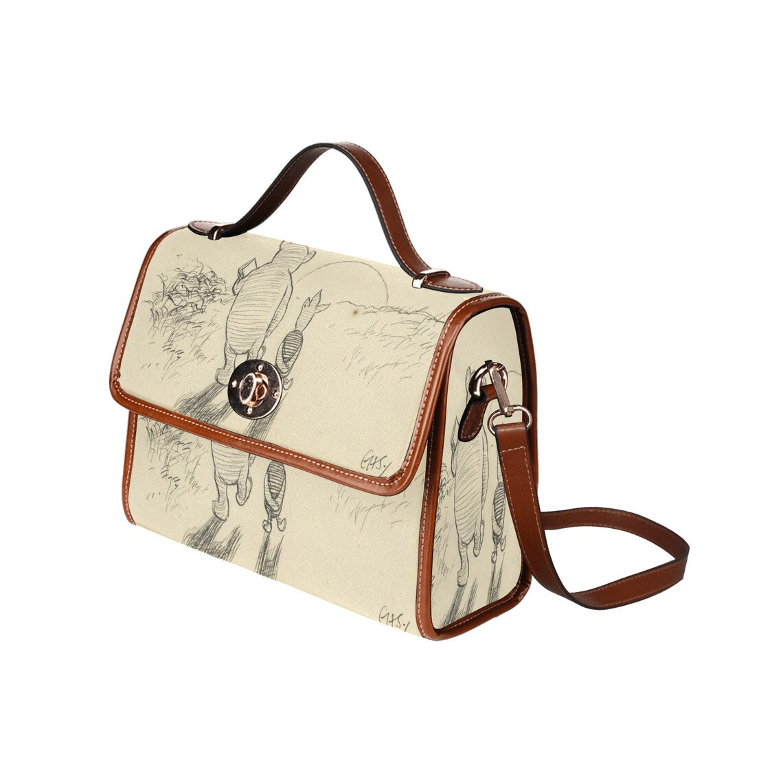 Pooh and Piglet Bag Winnie the Pooh A A Milne E A Shepard - Etsy