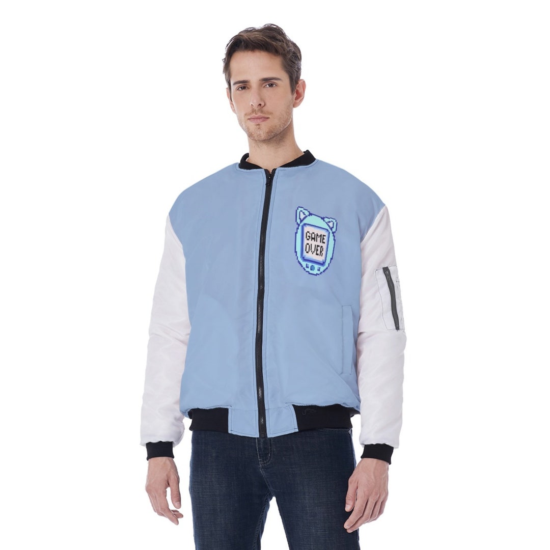 Tenshi Kaiwai Jacket, Bomber Jacket, Cyber Angelcore Clothing, Unisex ...