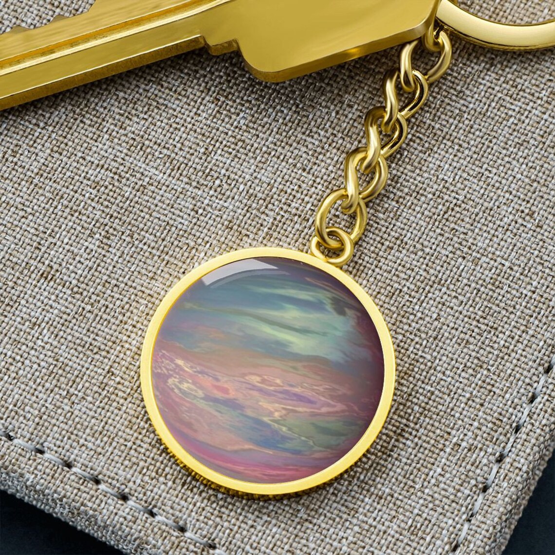 Planet TOI 1338B Keychain Space Planet Gift Gift for - Etsy