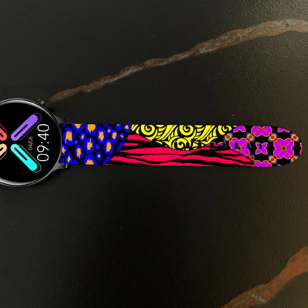 Neon Afrofuturistic Smartwatch, Back to Uni, Student Smartwatch ...