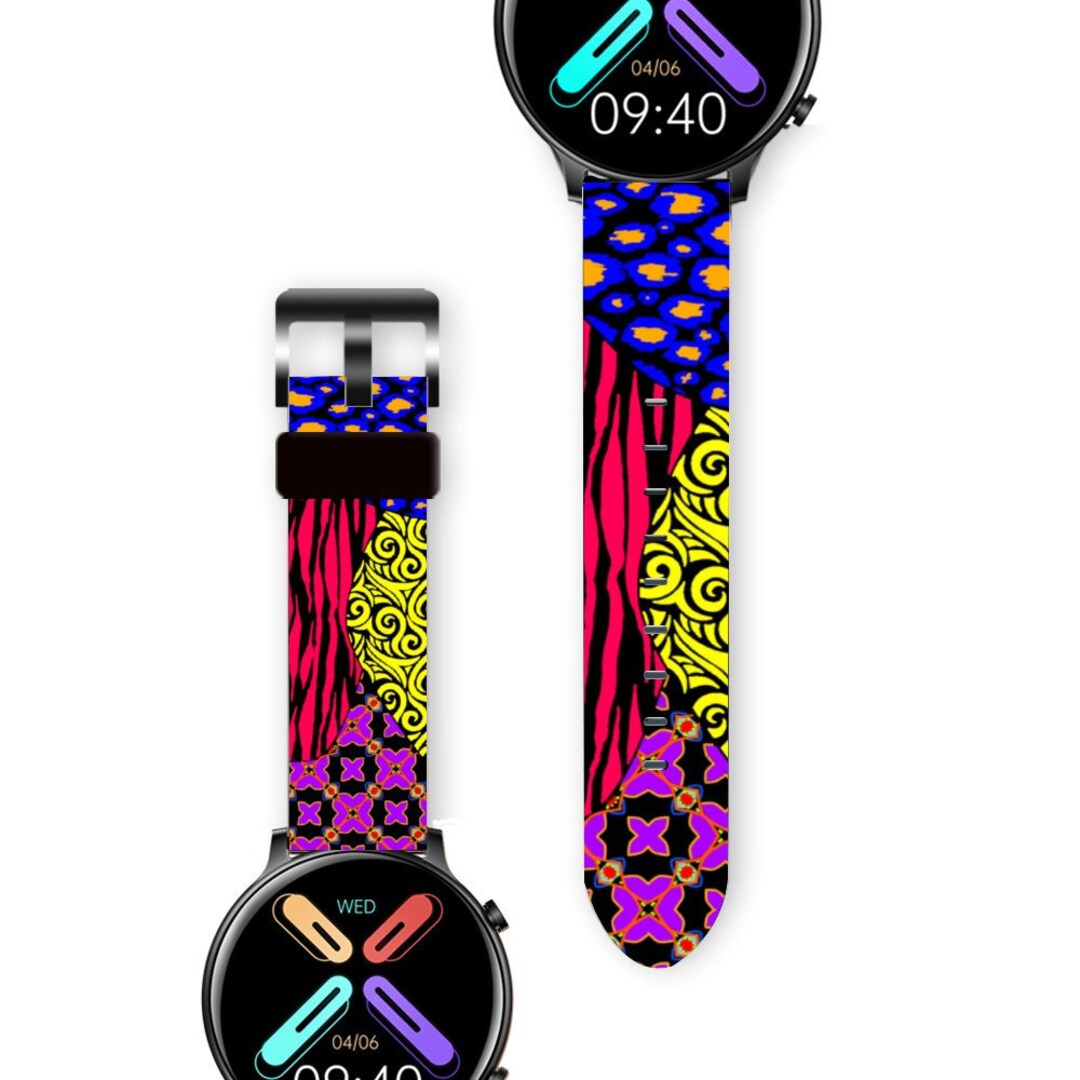 Neon Afrofuturistic Smartwatch, Back to Uni, Student Smartwatch ...