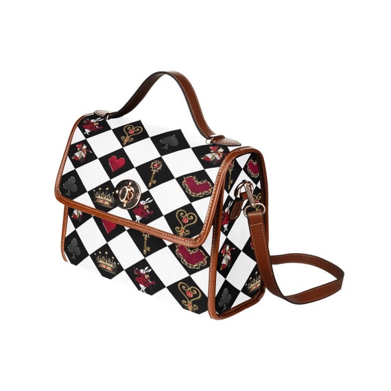 Red Queen Bag Alice's Adventures Bag Lewis Carroll - Etsy