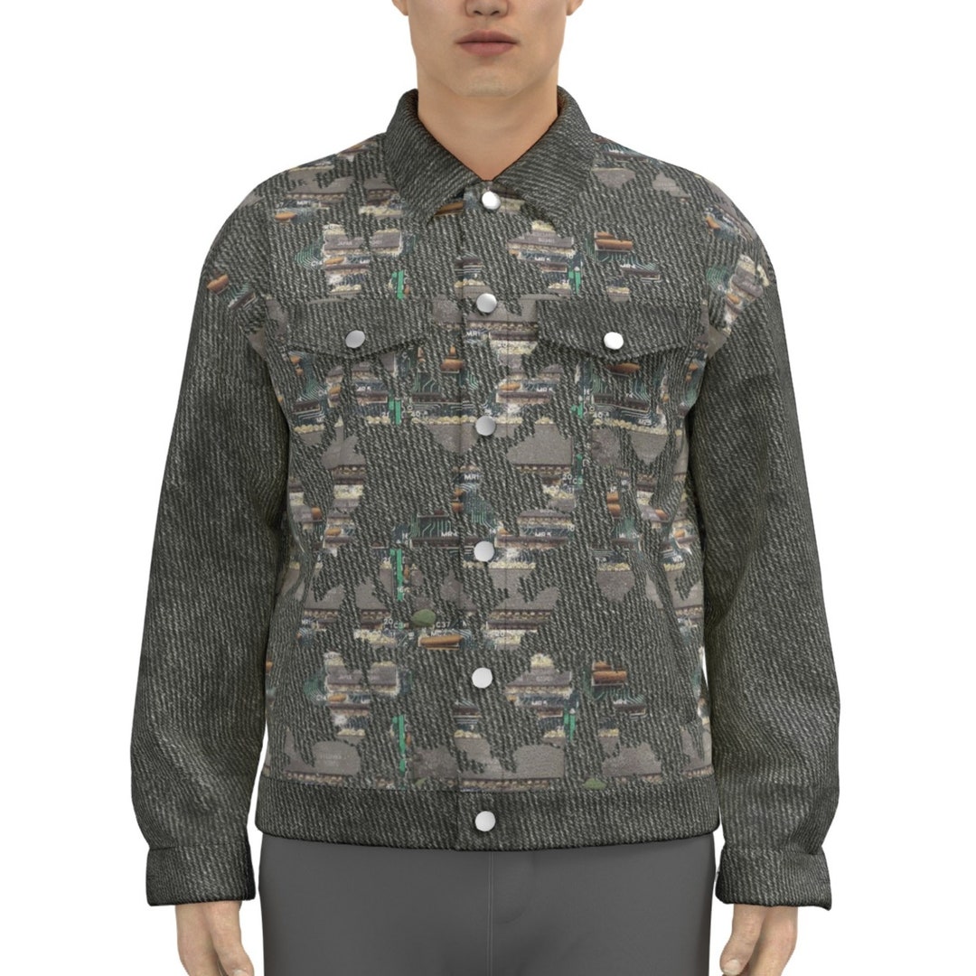 Cyber Tech Jacket, Cyberpunk Coat, Plus Size Cybergoth, Techwear ...