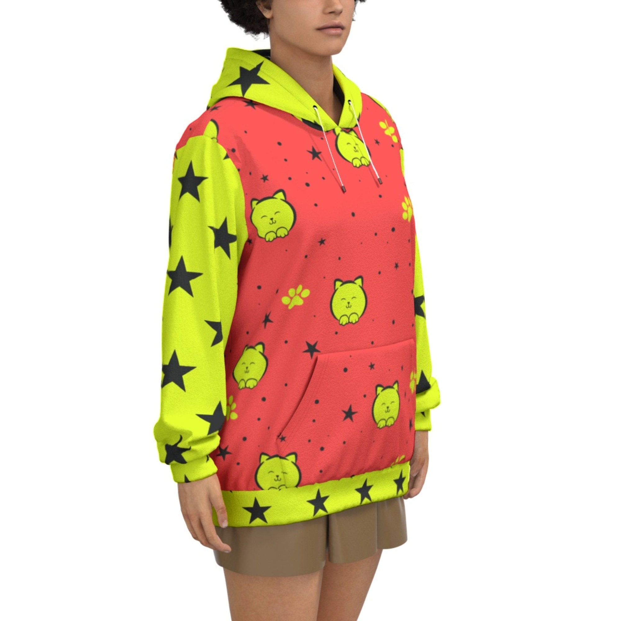 Kidcore Cat Hoodie Haaady Gyaru Oshare Kei Harajuku - Etsy Australia