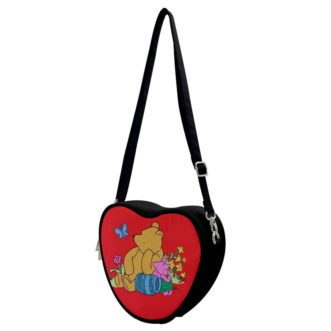 Winnie the Pooh Bag, Heart Shaped Handbag, A A Milne, Kidcore ...