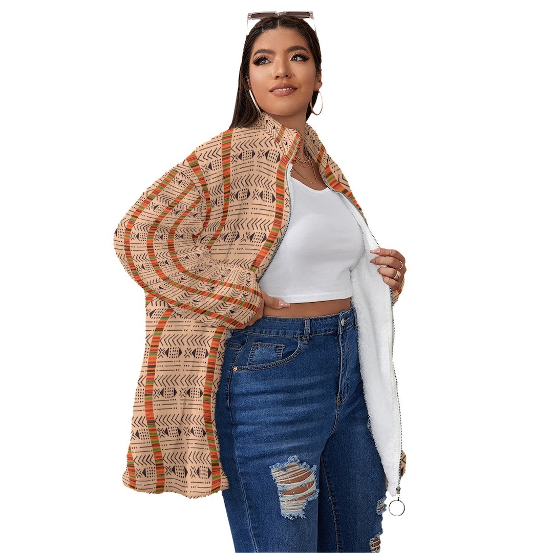 Mud Cloth Jacket, African Coat, Borg Coat, Afro Futurism Clothes, Afro ...