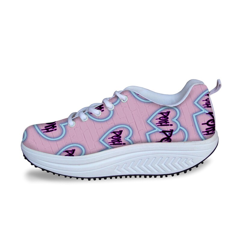 Doki Doki Graffiti Rocker Shoes, Rocker Bottom Sneakers, Japanese ...