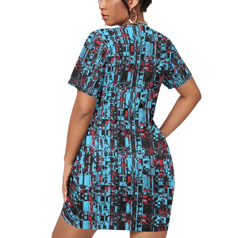 Glitchcore Dress, Vaporwave Aesthetic, Cyberpunk Clothing, Cybergoth ...