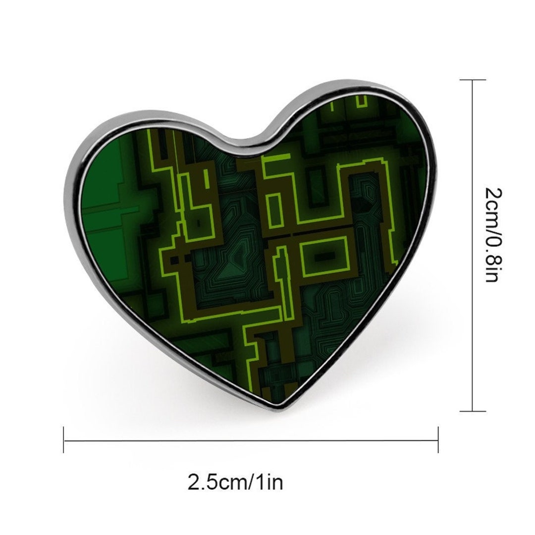 Cyberpunk Pin Badge, Cyber Tech Badge, Stocking Stuffer Gift ...