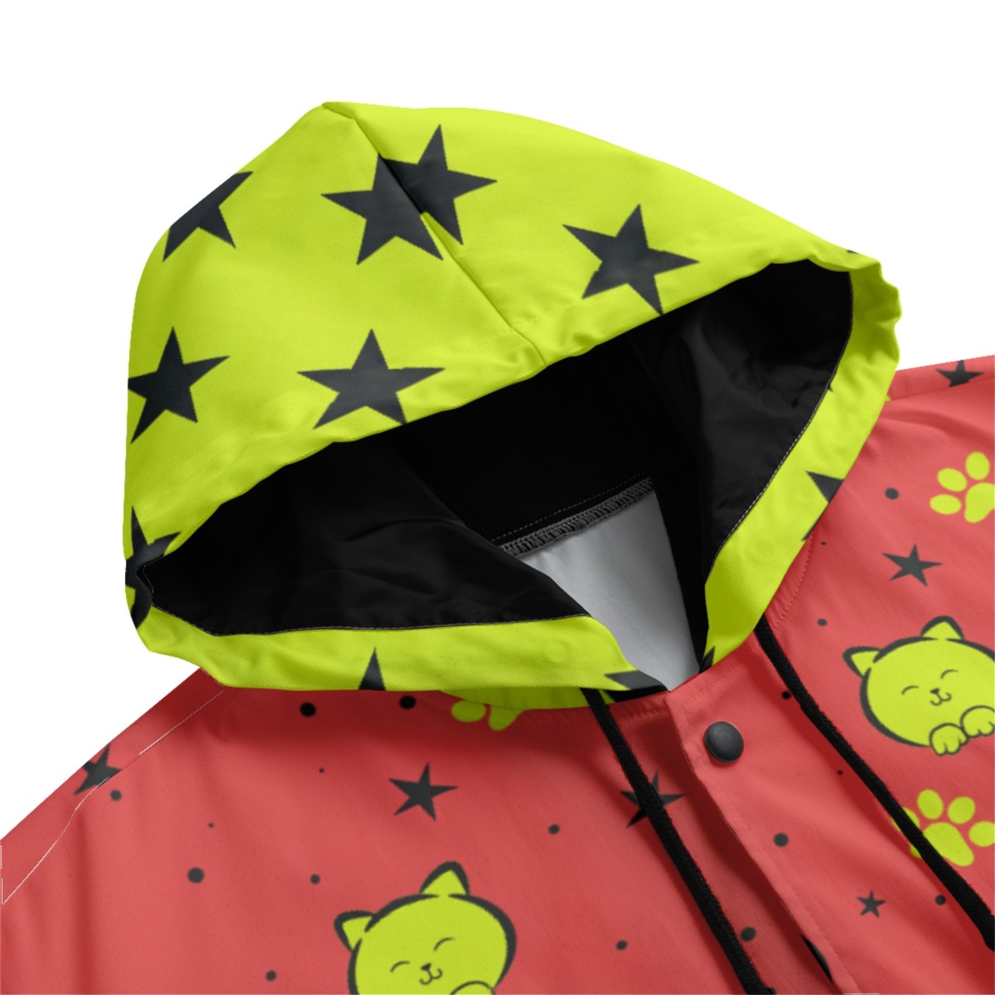 Oshare Kei, Cat Varsity Jacket, Rave Unisex Varsity Jacket, Haaady Coat ...