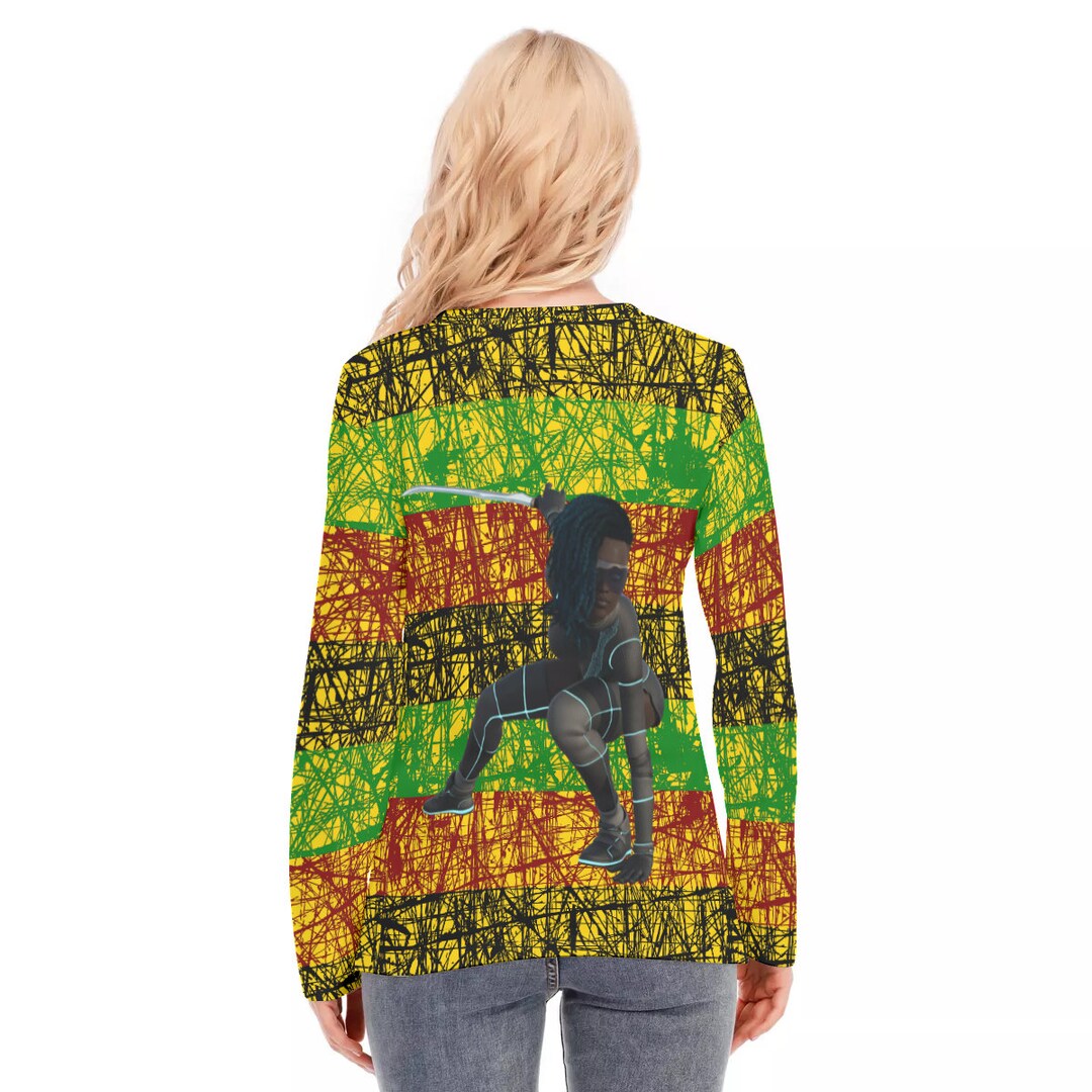 Afro Cyberpunk Top African Graphic Tee Eco Friendly Gifts - Etsy