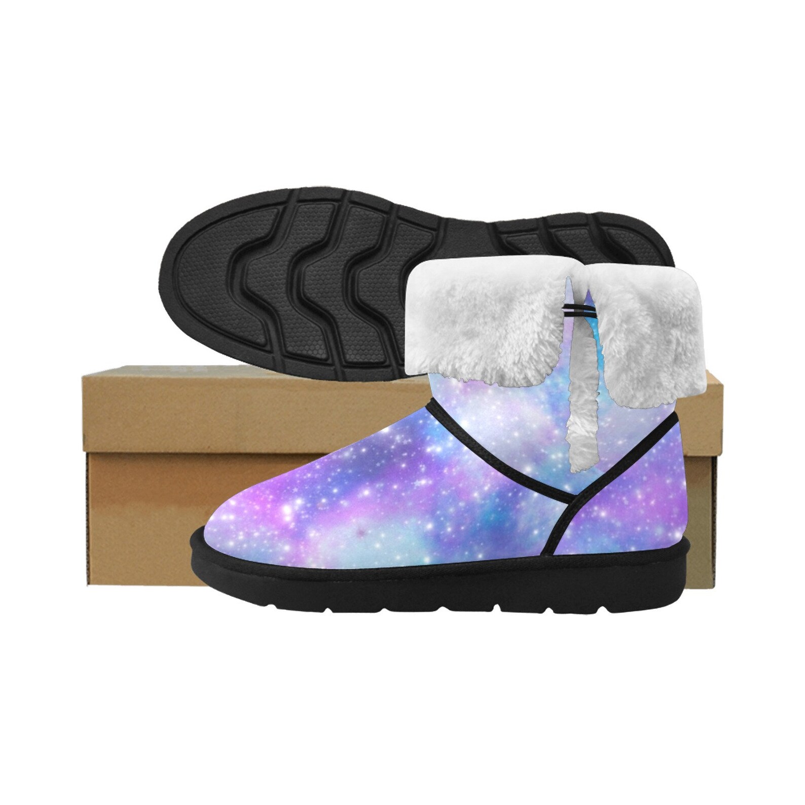 Galaxy Boots, Snow Boots, Winter Boots, Futuristic Clothing, Space ...