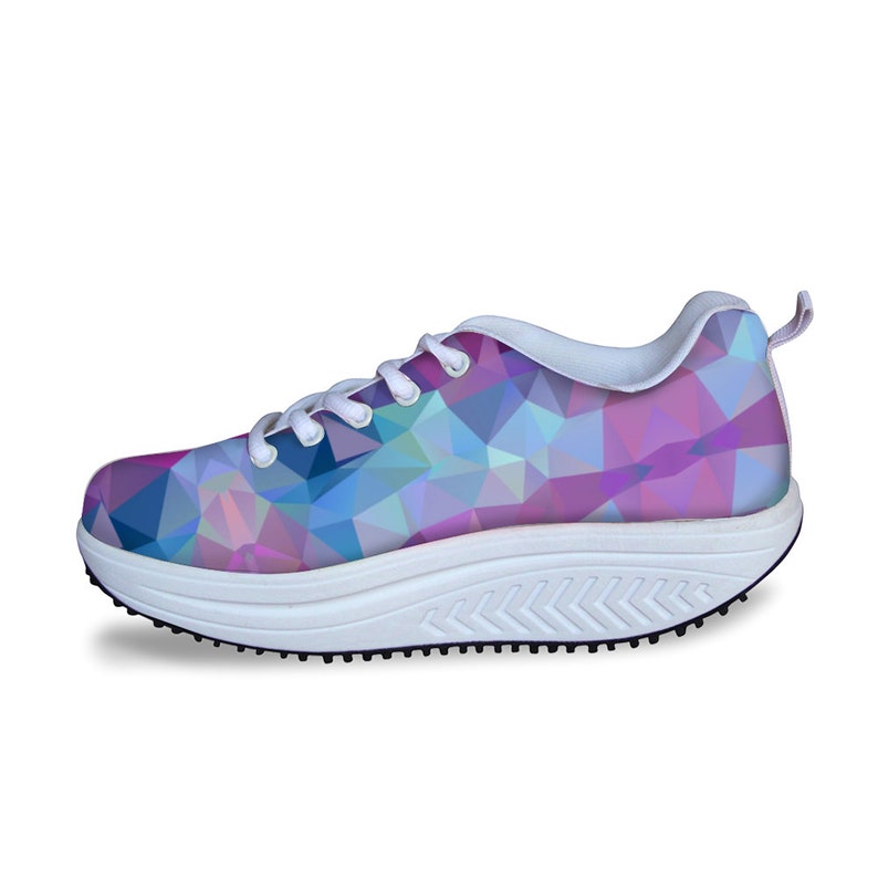Low Poly Rocker Shoes, Rocker Bottom Sneakers, Futuristic Sneakers ...