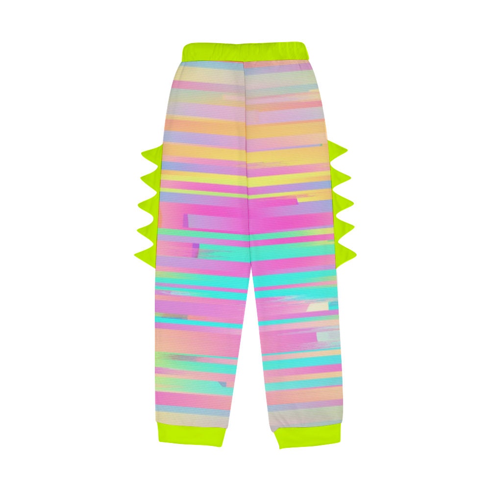 Glitch Rave Suit Kid's Dinosaur Set Cyberpunk Outfits - Etsy