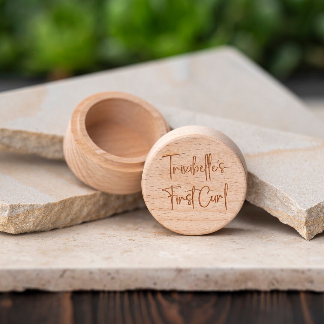 First Curl Box | Baby Keepsake | Newborn Gift - Etsy