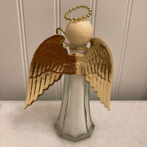 Hand Crafted Salt Shaker Angel Ornament - Etsy