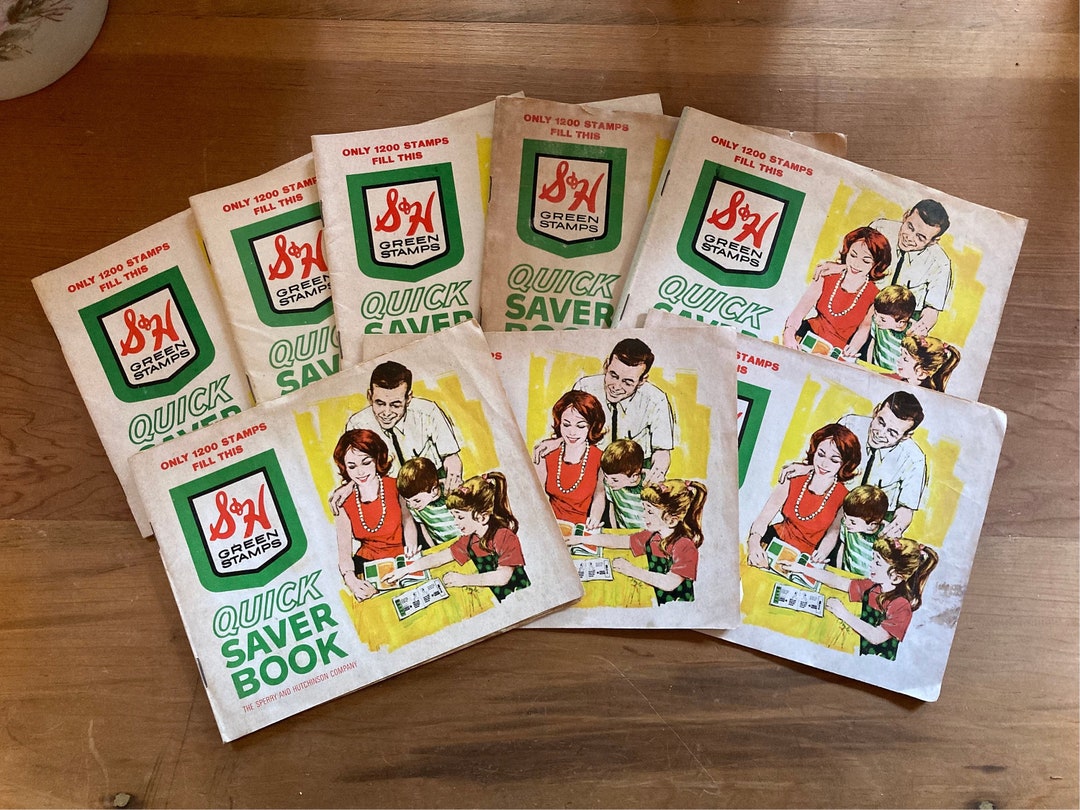 S & H Green Stamp Books 1965 - Etsy