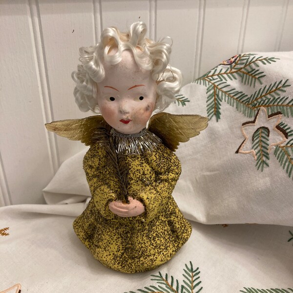 Dresden Angel Ornament - Etsy